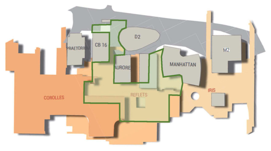 Place des Reflets à La Défense | Urbanica