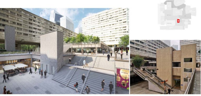 Place des Reflets à La Défense | Urbanica